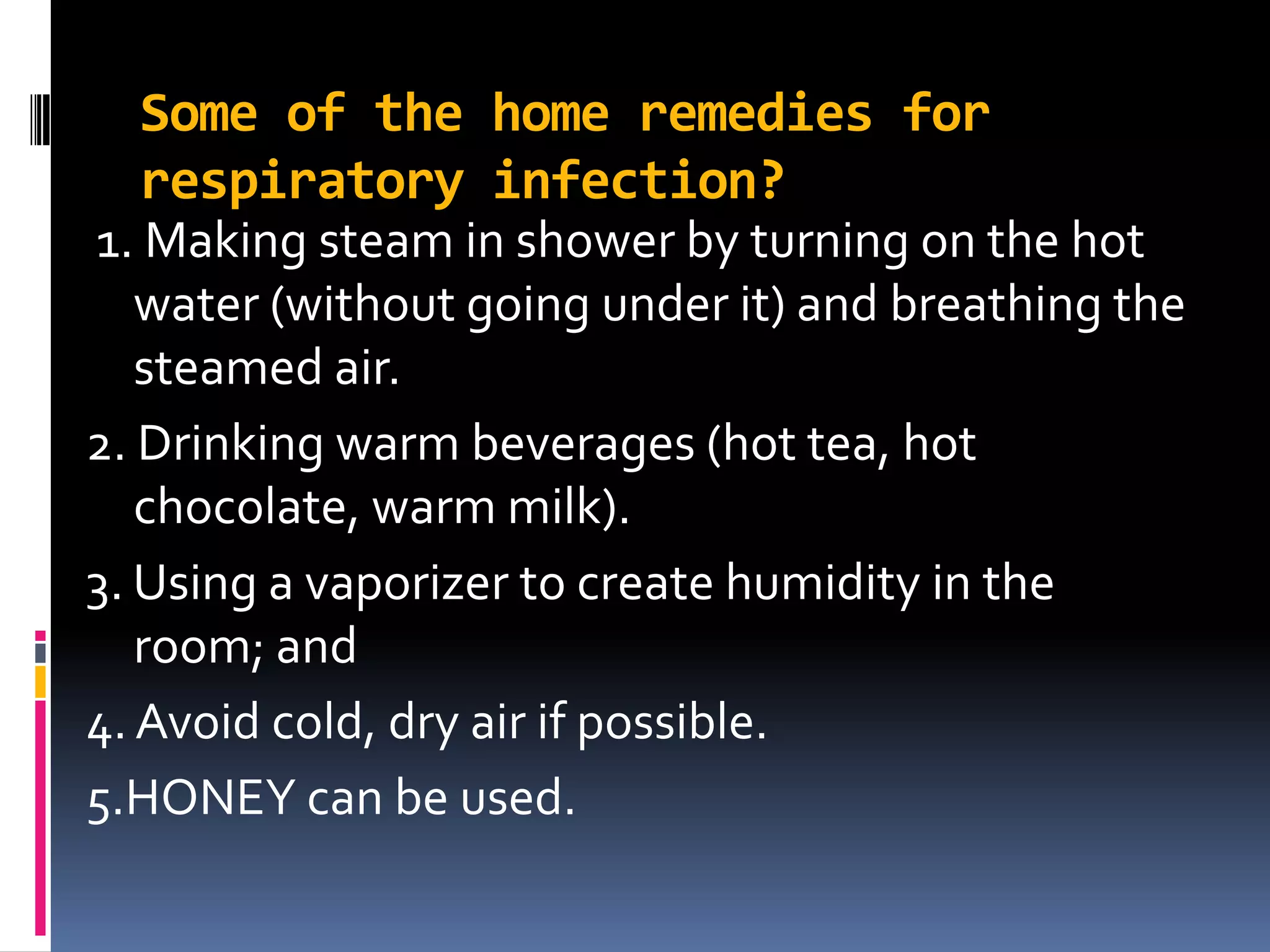 Respiratory tract infections | PPTX