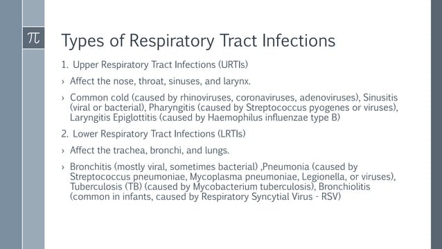RESPIRATORY TRACT INFECTIONS: URTI & LRTI | PDF
