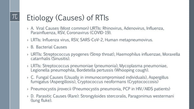 RESPIRATORY TRACT INFECTIONS: URTI & LRTI | PDF