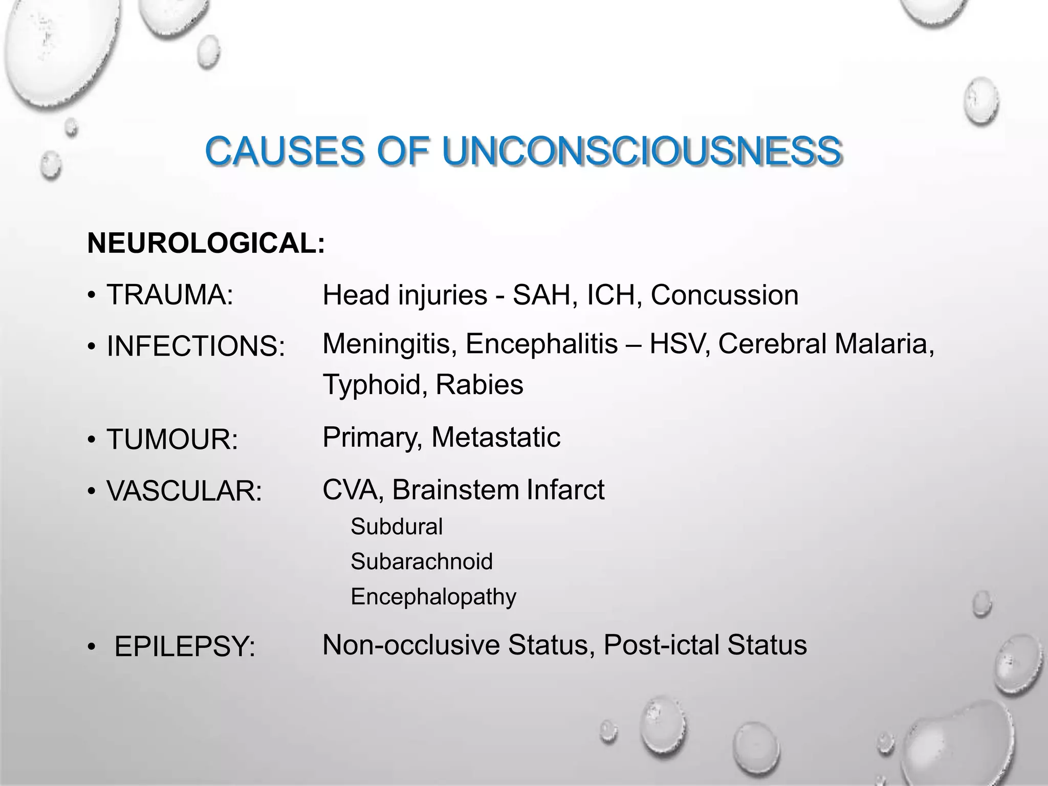 Respiratory tract obstruction in an unconscious patient and its ...