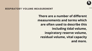 Respiratory volume measurement for humans | PDF