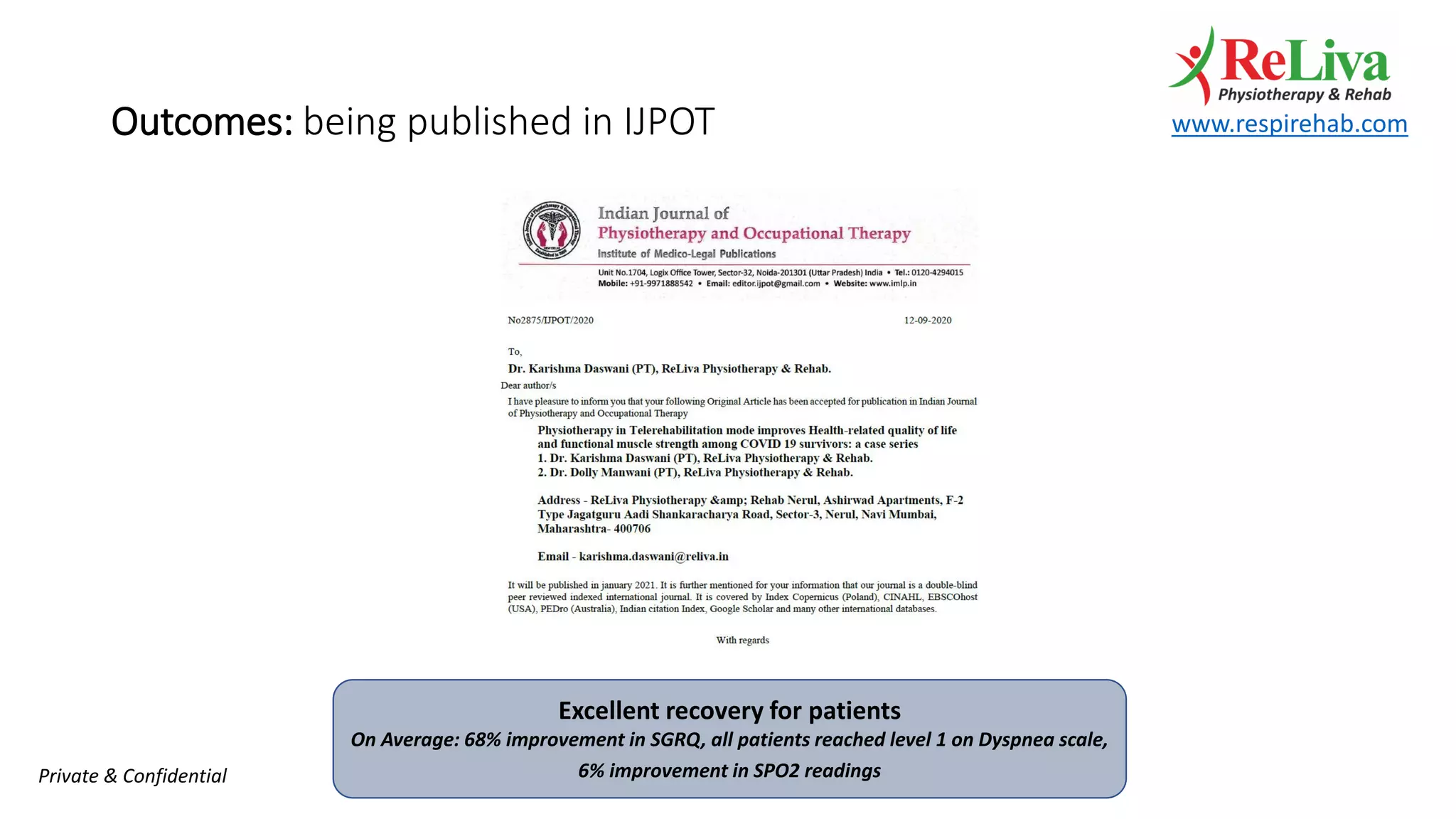 Respirehab - online pulmonary rehabilitation | PDF