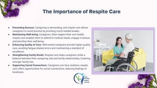 Respite Care _ Alpha Disability Support Australia | PPT