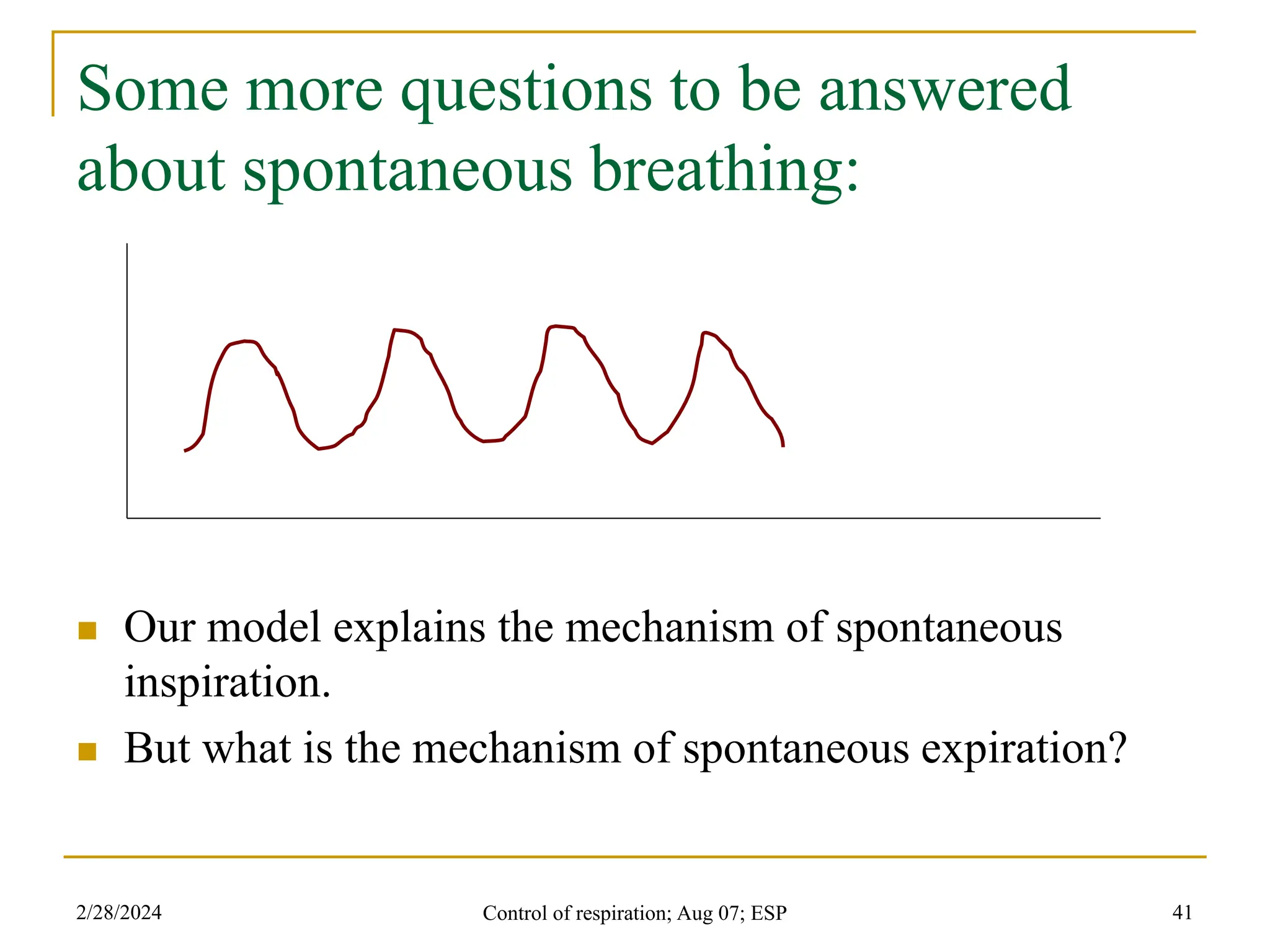 RESP MECHANISM- REGULATION OF RESPIRATION | PPT