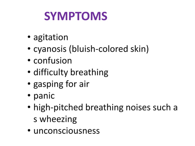 Respiratory obstruction / Airway Obstruction | PPTX | First Aid | Injuries