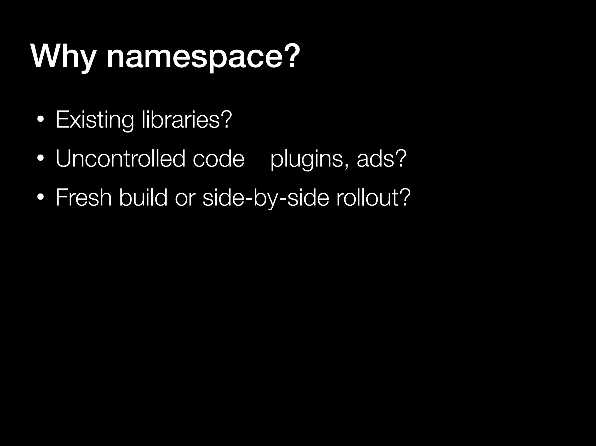 UI Libraries: should rolling your own be the way you roll? | PDF