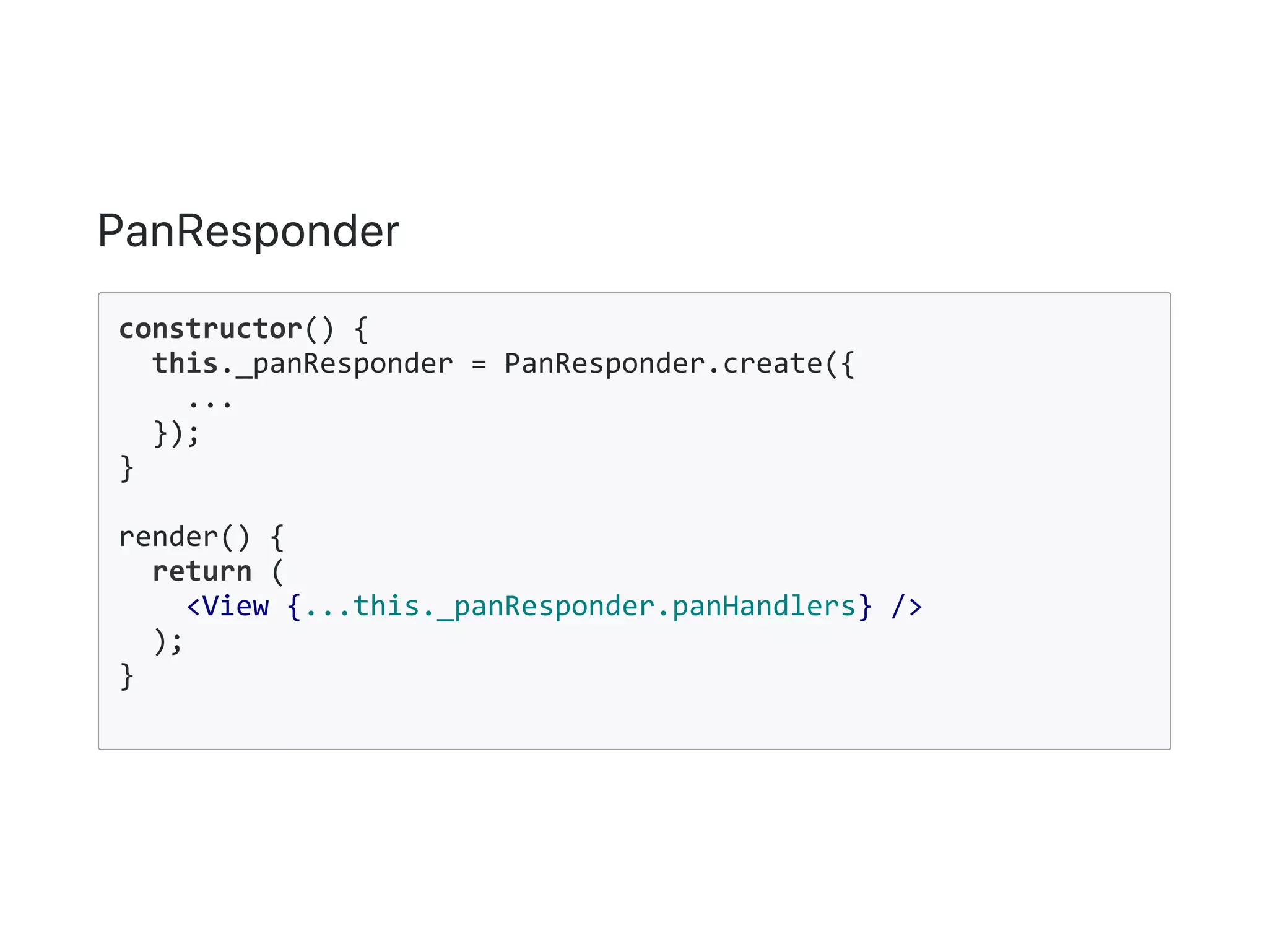 PanResponder & Animation | PPT