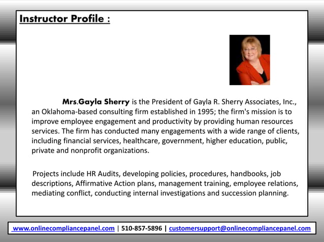 Responding to an EEOC Charge | PPT