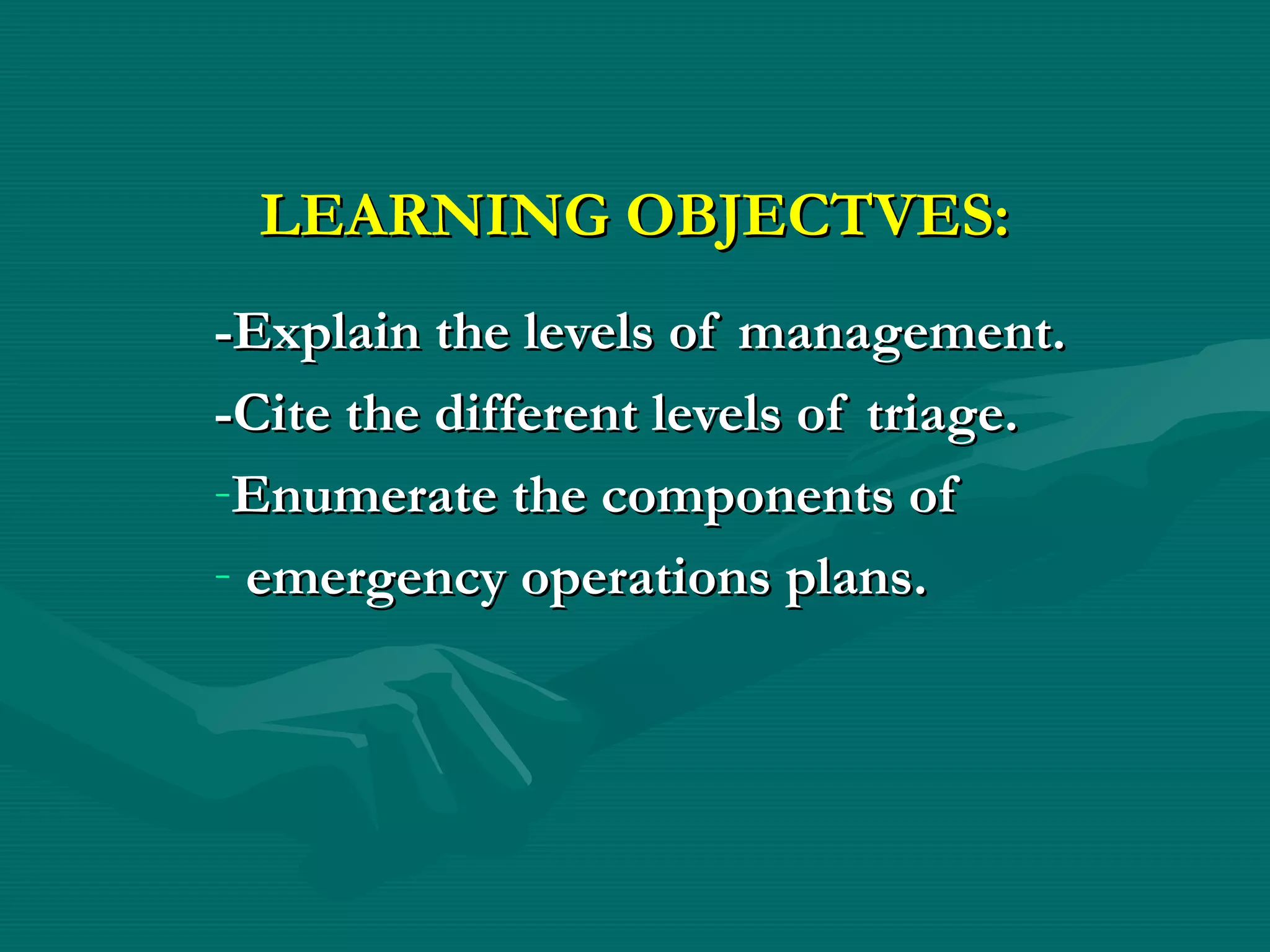 Responding to Mass Casualty Incidents | PPT