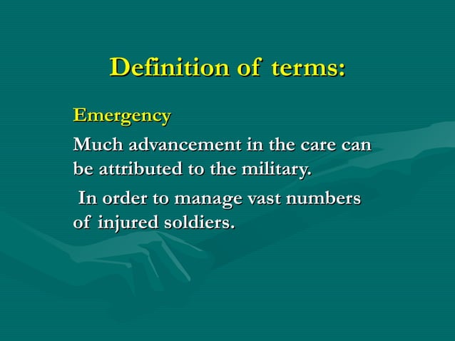 Responding to Mass Casualty Incidents | PPT