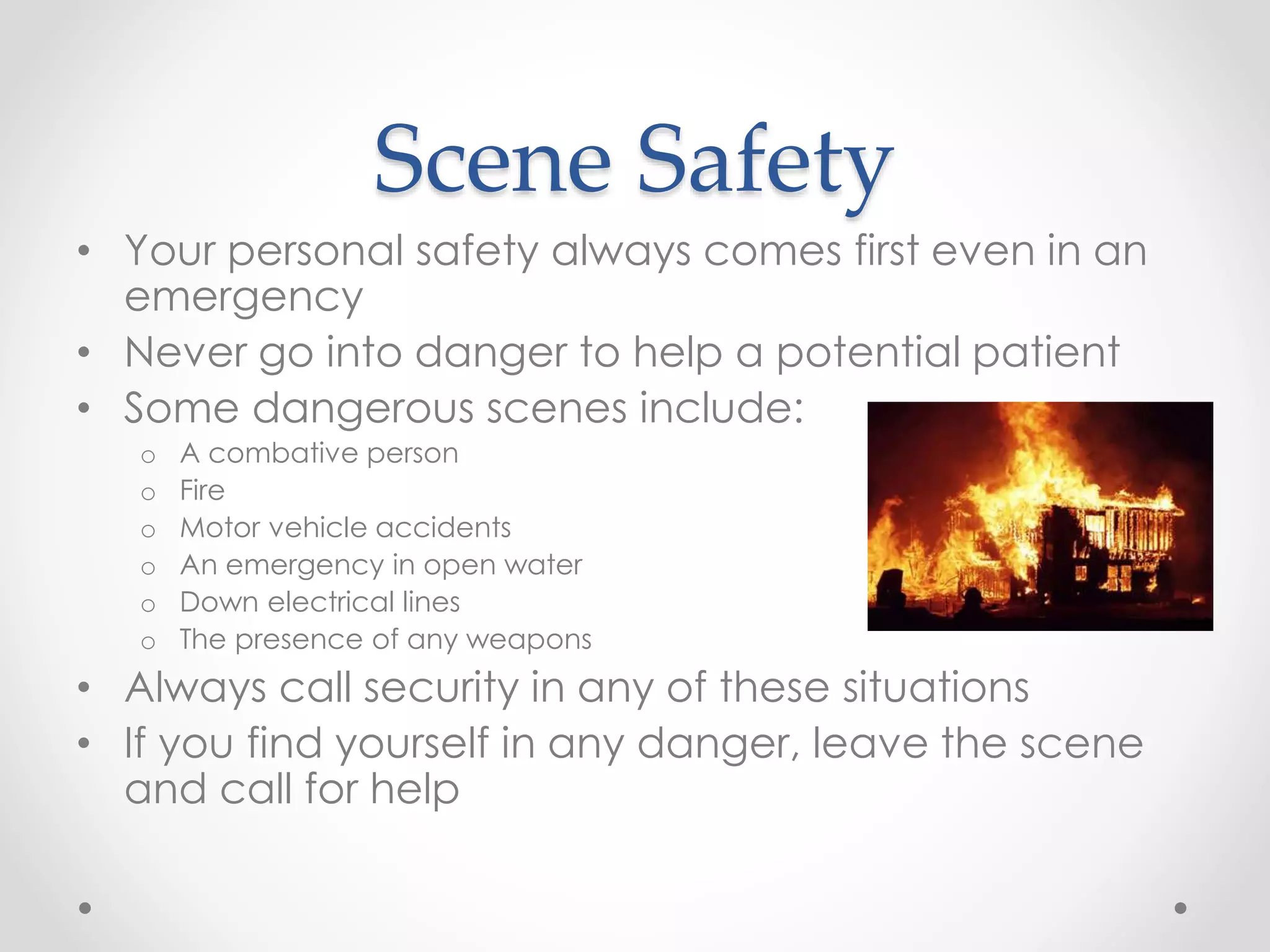 Responding to medical emergencies | PPTX