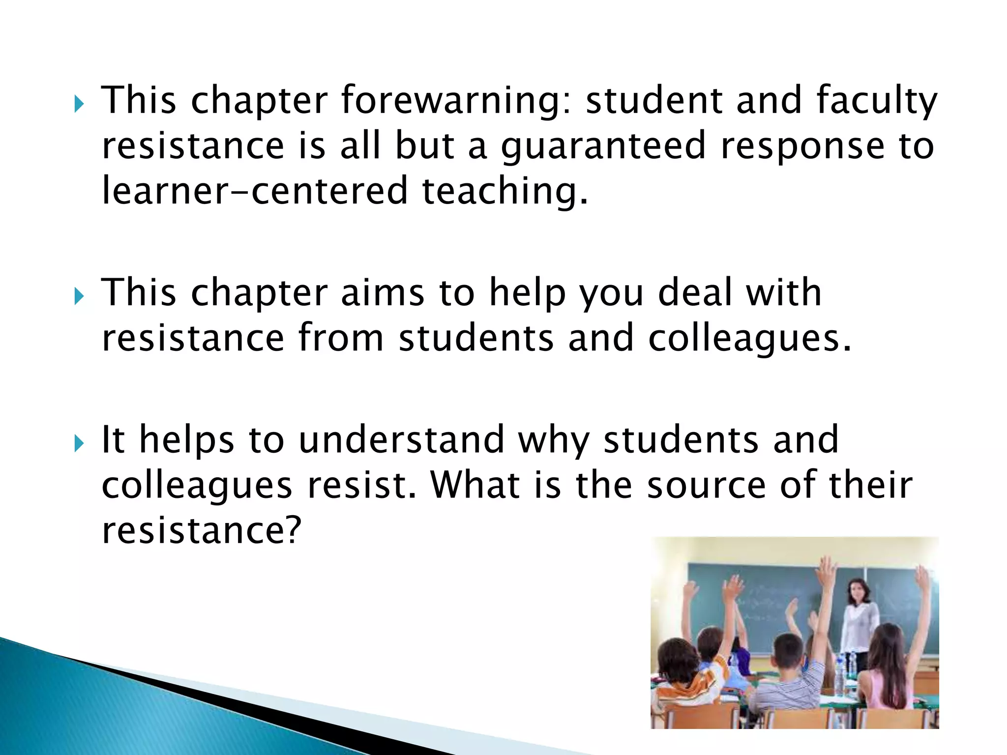 Responding to resistance | PPTX