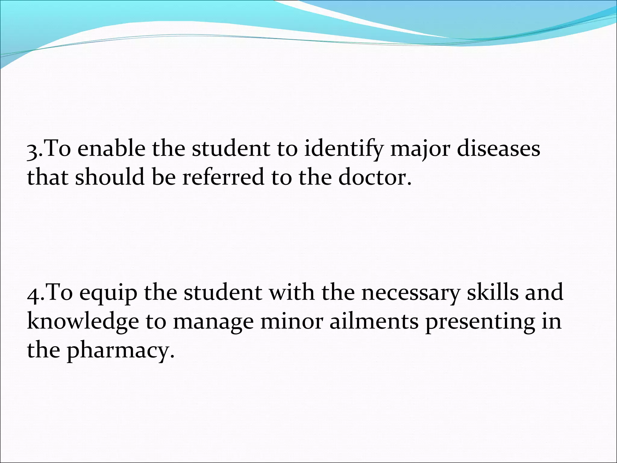 Responding to symptos lecture 1 | PPT