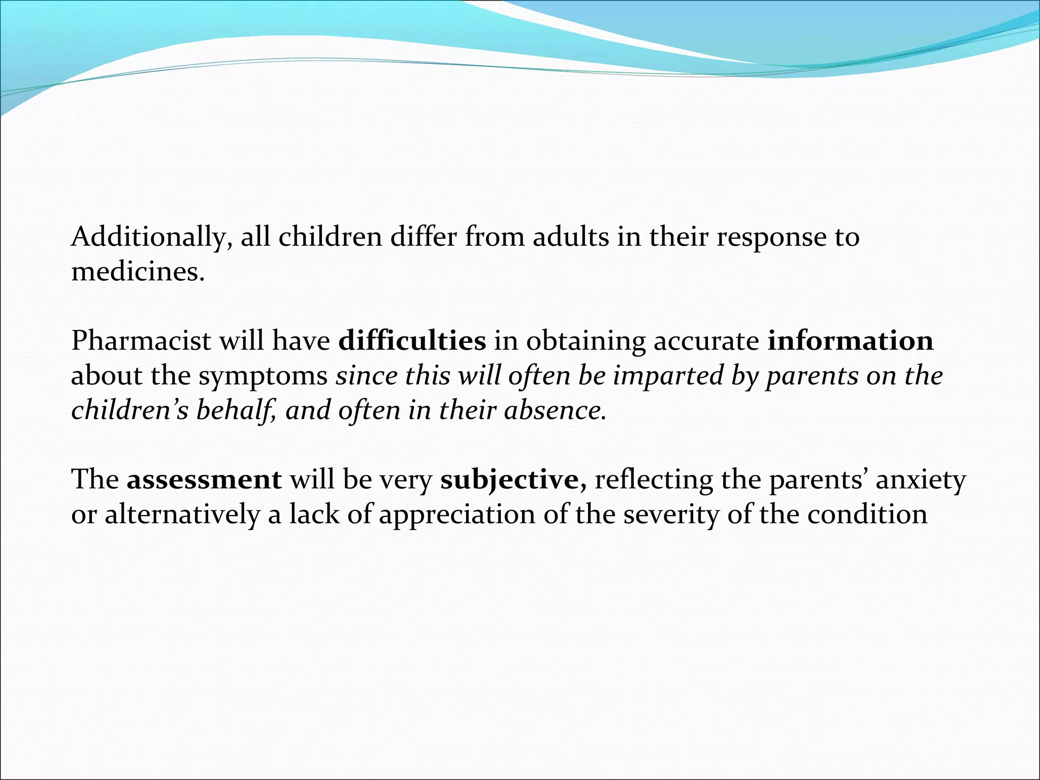 Responding to symptos lecture 1 | PPT