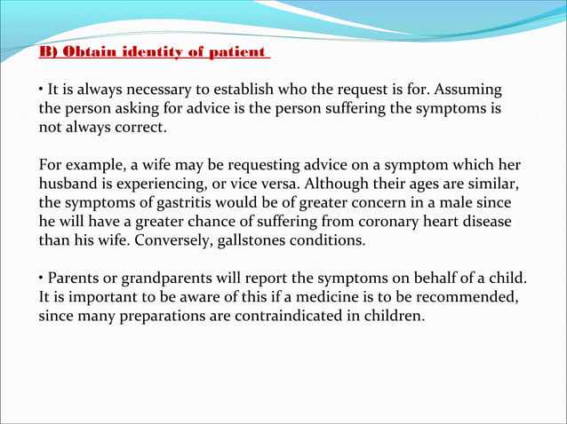 Responding to symptos lecture 1 | PPT