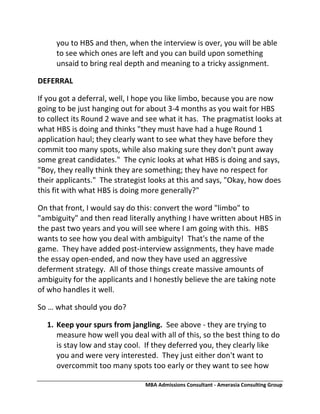 Responding to your hbs decision | DOCX