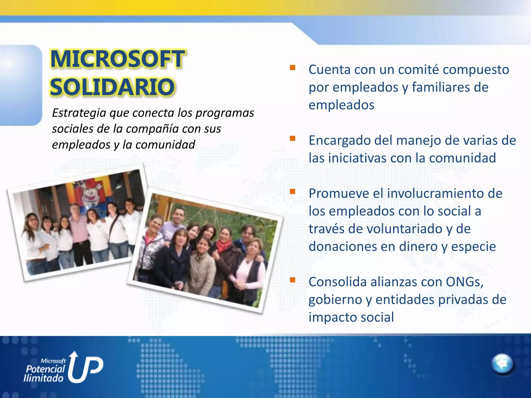 Responsabilidad social Microsoft | PPT