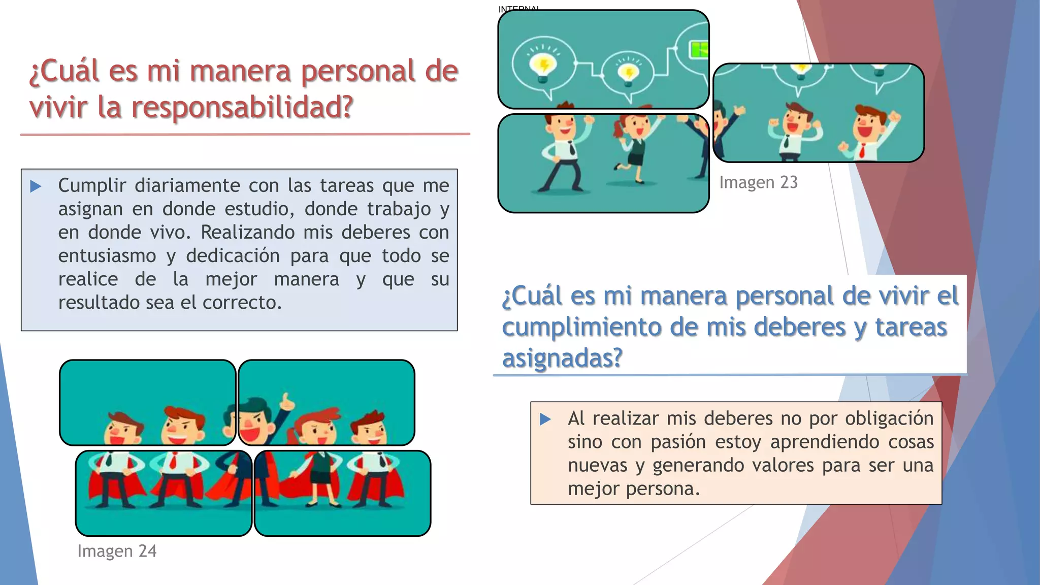 Tema: Responsabilidad y cumplimiento. | PPT