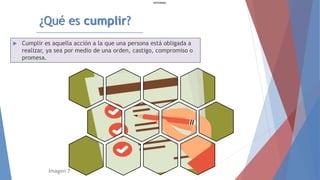 Tema: Responsabilidad y cumplimiento. | PPTX