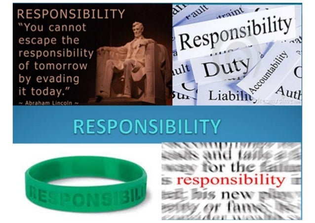 Responsability