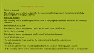 RESPONSBILITY OF COLLECTING AND PAYING BANKER.pptx