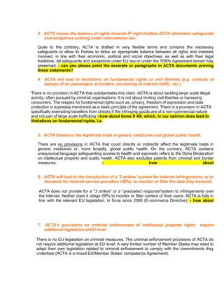 Response | PDF | Political Issues & policy | Politics