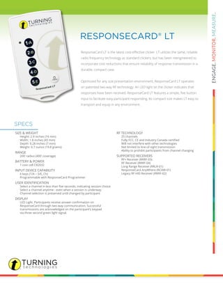 Response card LT | PDF | Technology & Computing