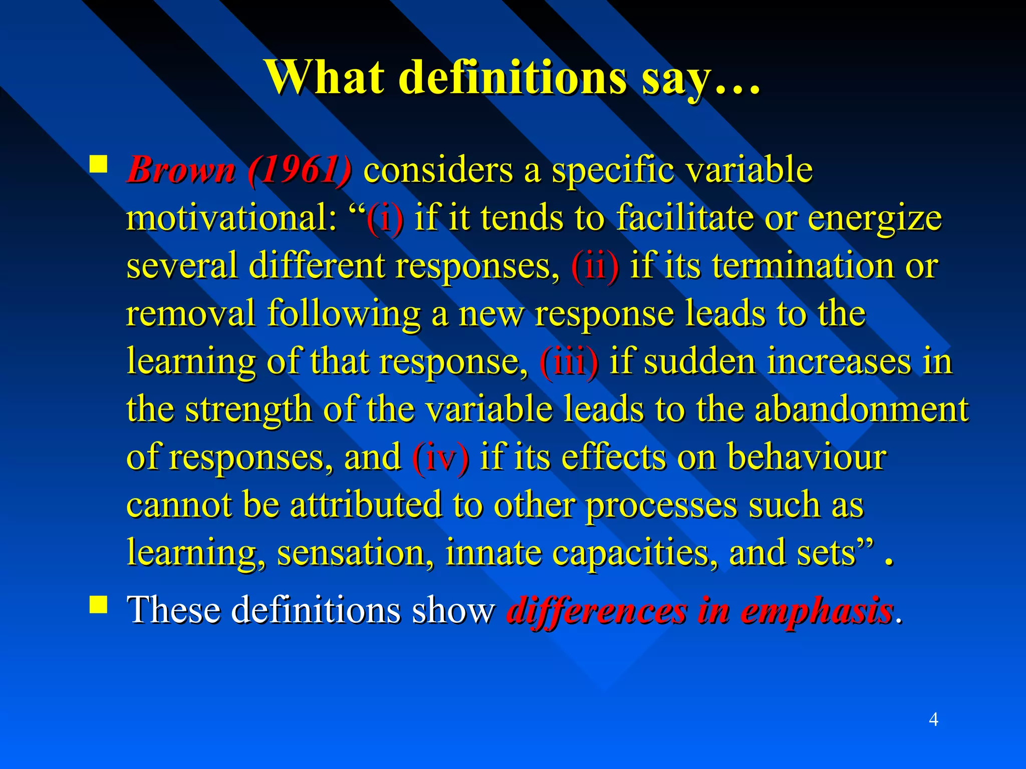 Response Dimension Of Affective Processes Ppt