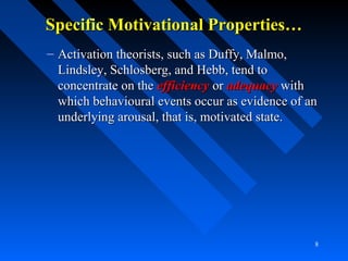 Response dimension of affective processes | PPT