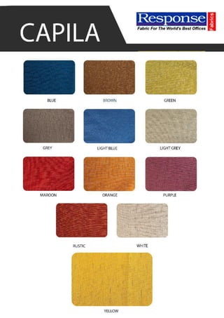 FURNITURE AND CURTAIN FABRIC By Response Fabrics (india) Pvt. Ltd. | PDF