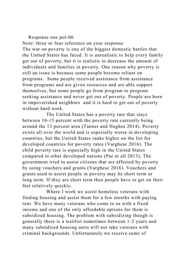 Response one pol-06Note three or four reference on your res.docx