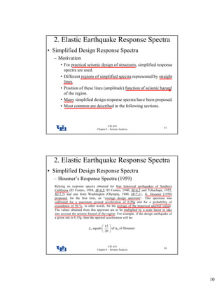 Response spectra | PDF