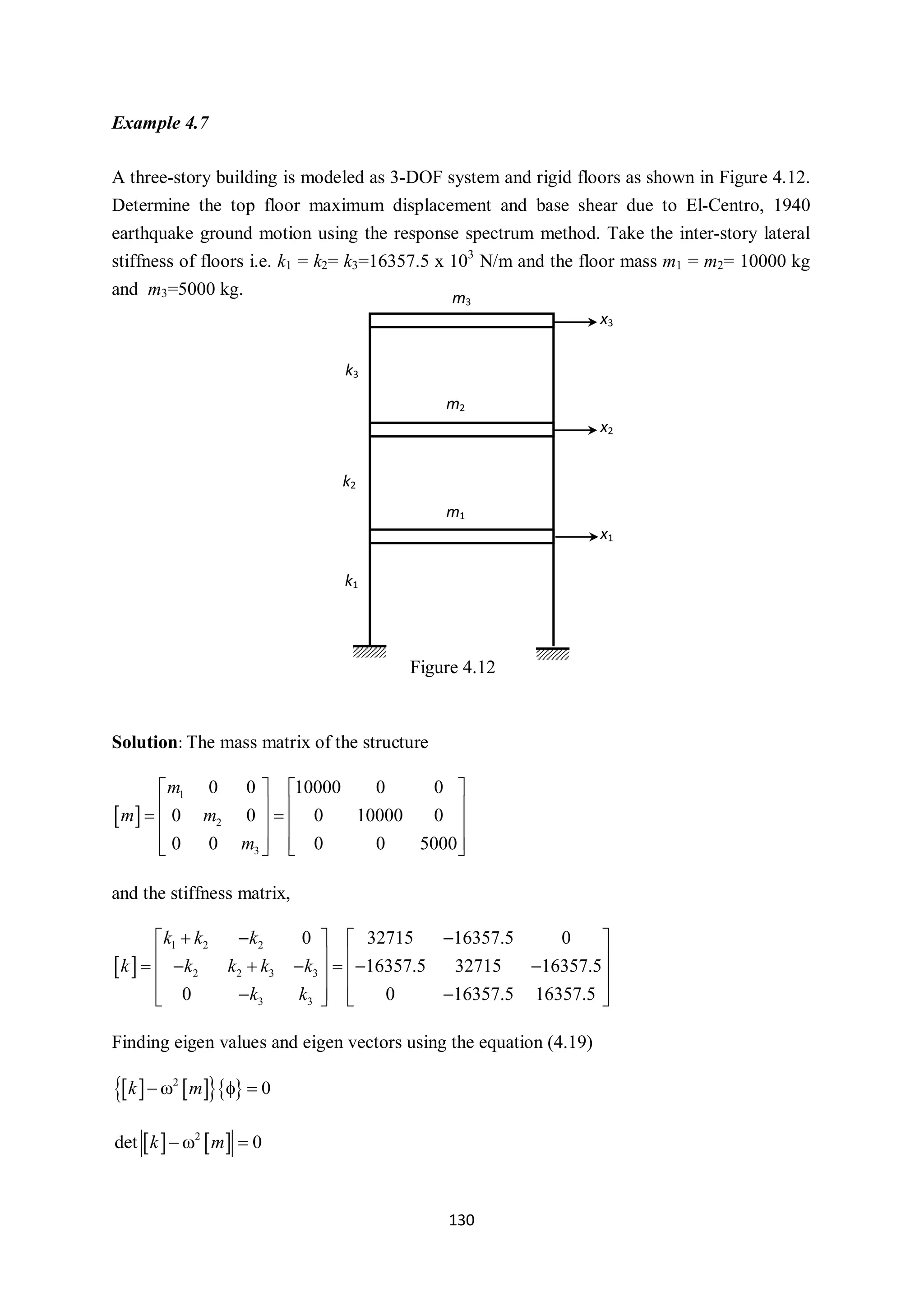 Response spectrum method | PDF