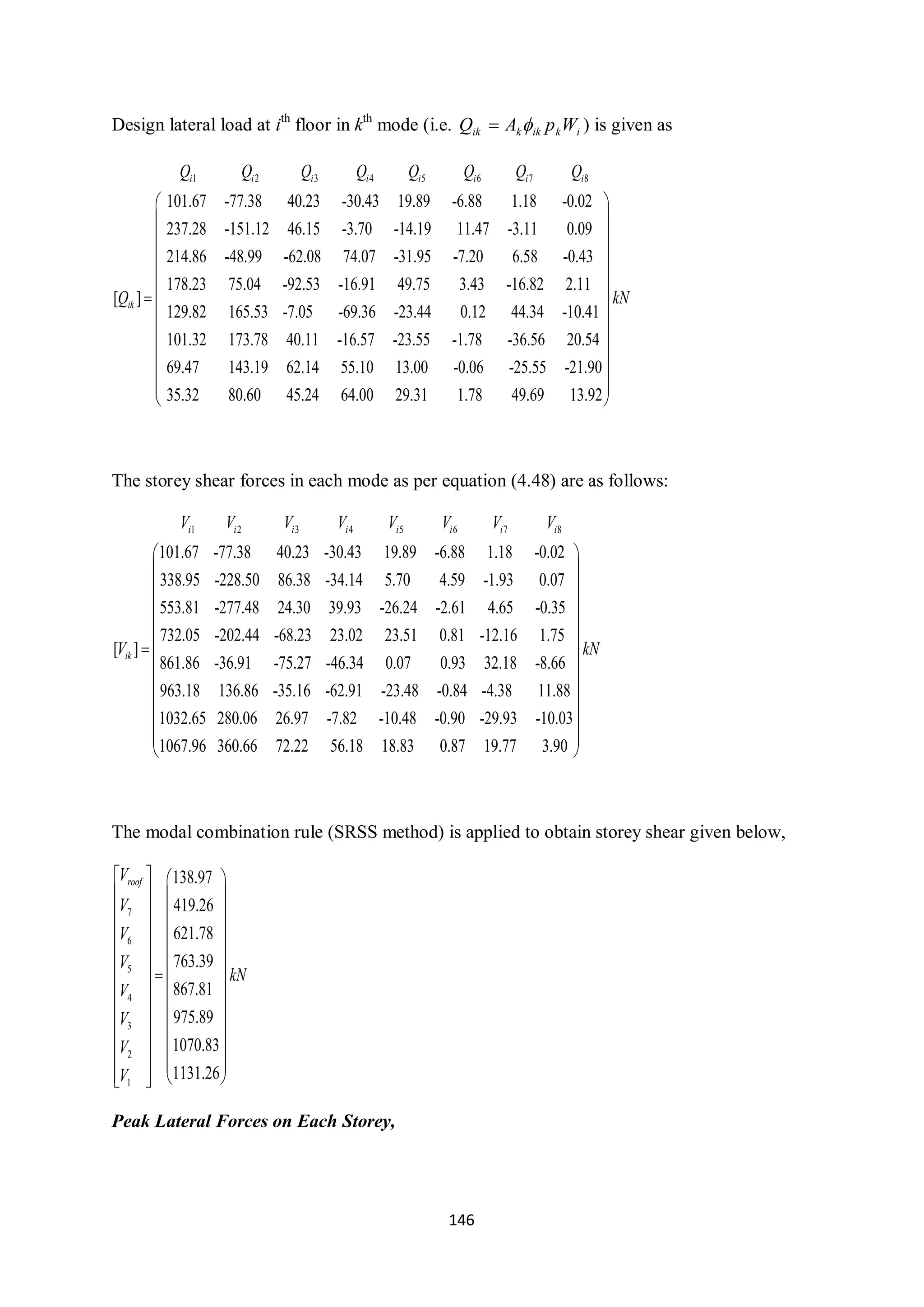 Response spectrum method | PDF