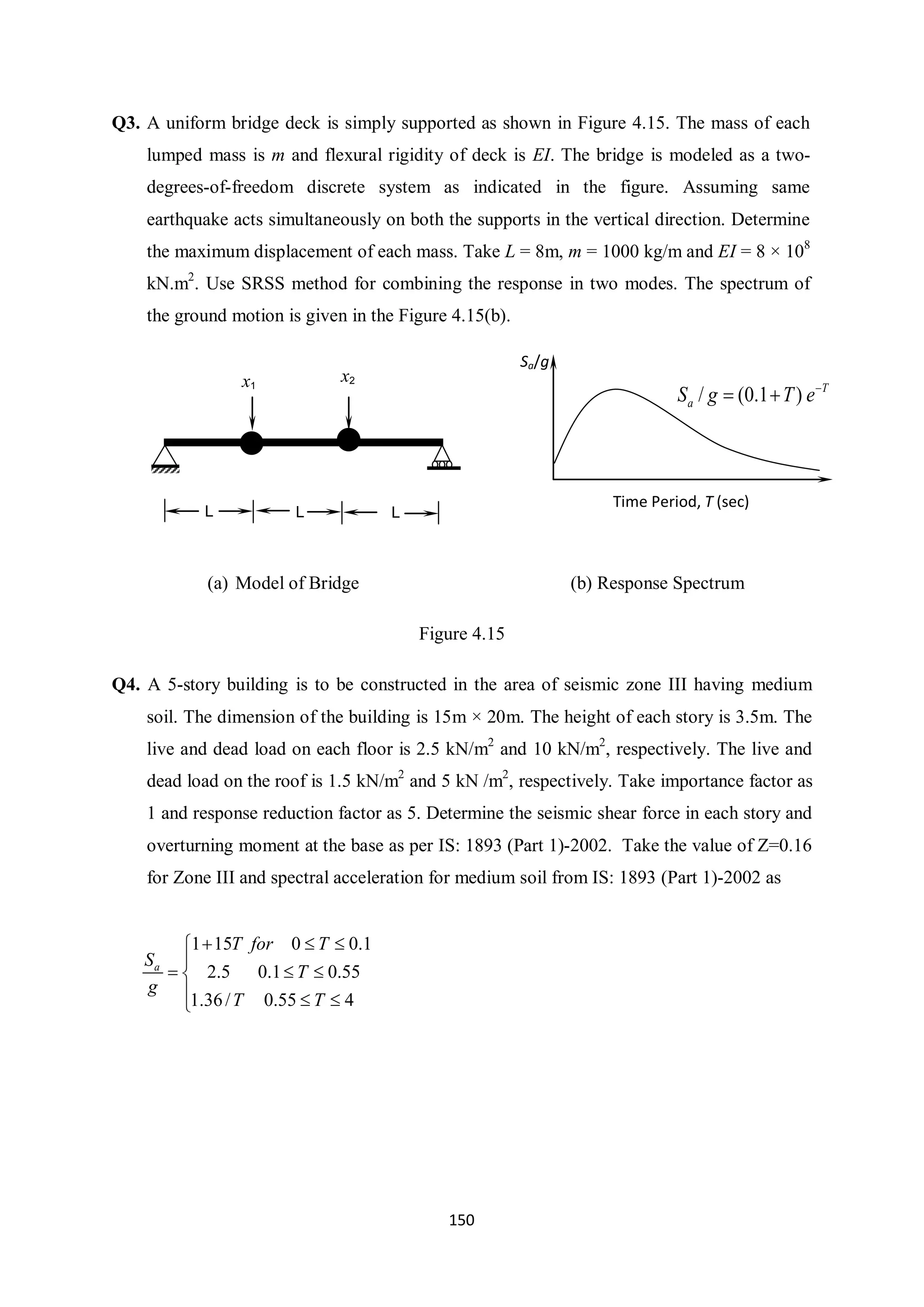 Response spectrum method | PDF