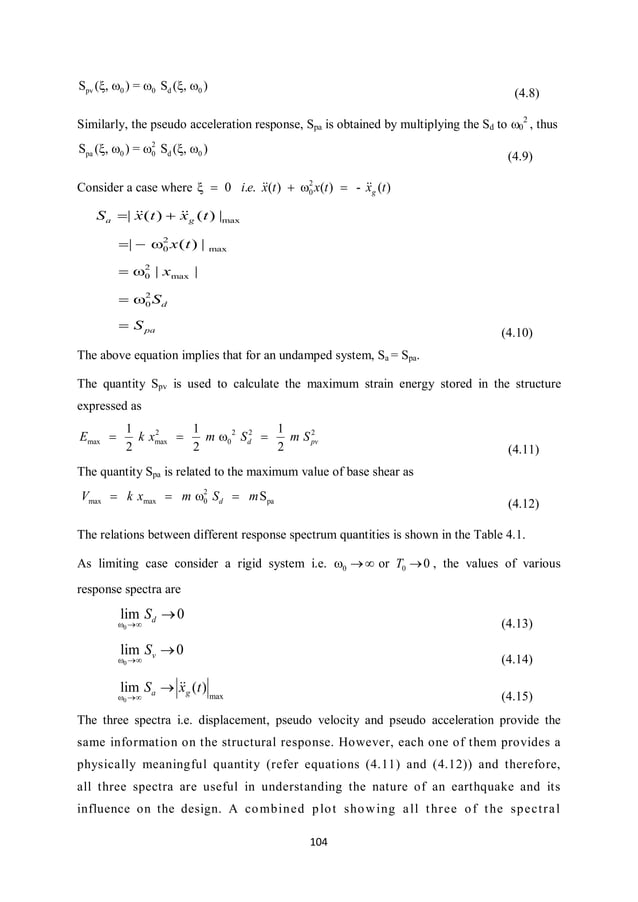 Response spectrum method | PDF
