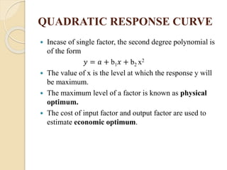Response surface design | PPTX