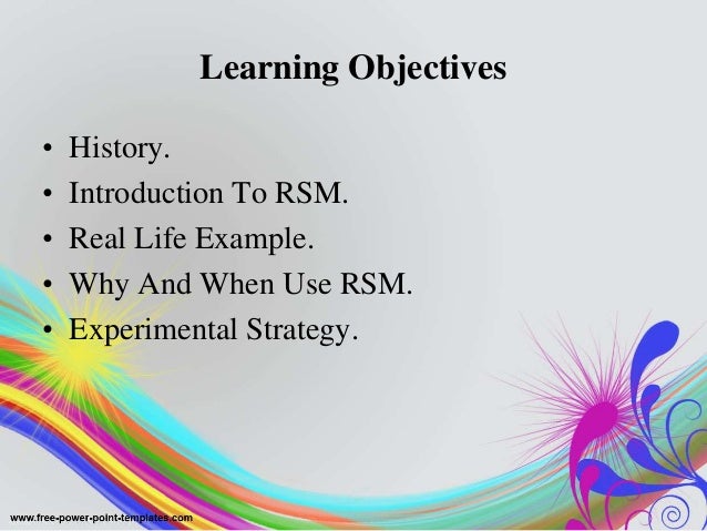 Response surface method