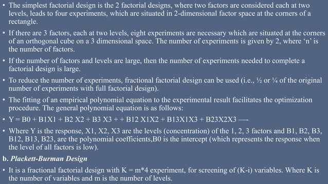 RESPONSE SURFACE METHODOLOGY.pptx | Science