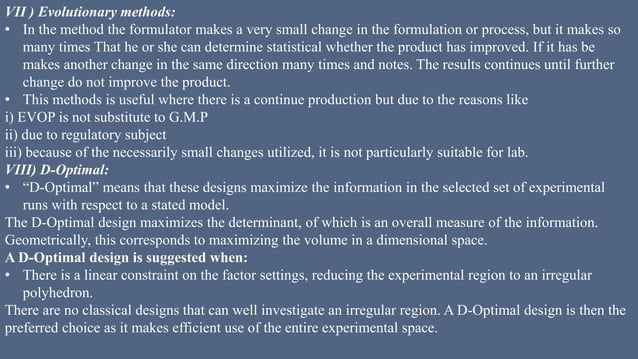 RESPONSE SURFACE METHODOLOGY.pptx | Science