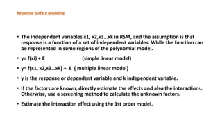 Response surface methodology.pptx