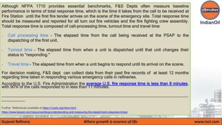 Response time of fire tenders | PPTX