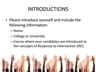 Response to Intervention | PPTX