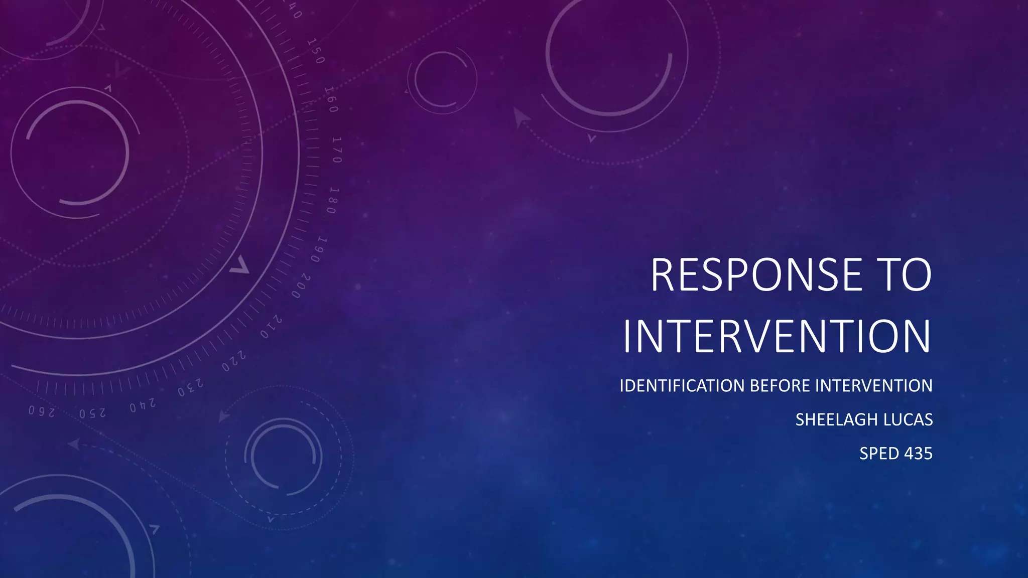 Response to intervention | PPTX