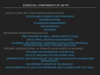 Response to Intervention | PPTX