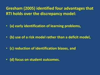 Response to intervention (rti) | PPT