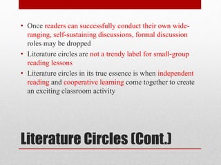 Response to literature | PPTX