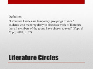 Response to literature | PPTX