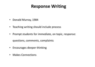 Response Writing | PPT