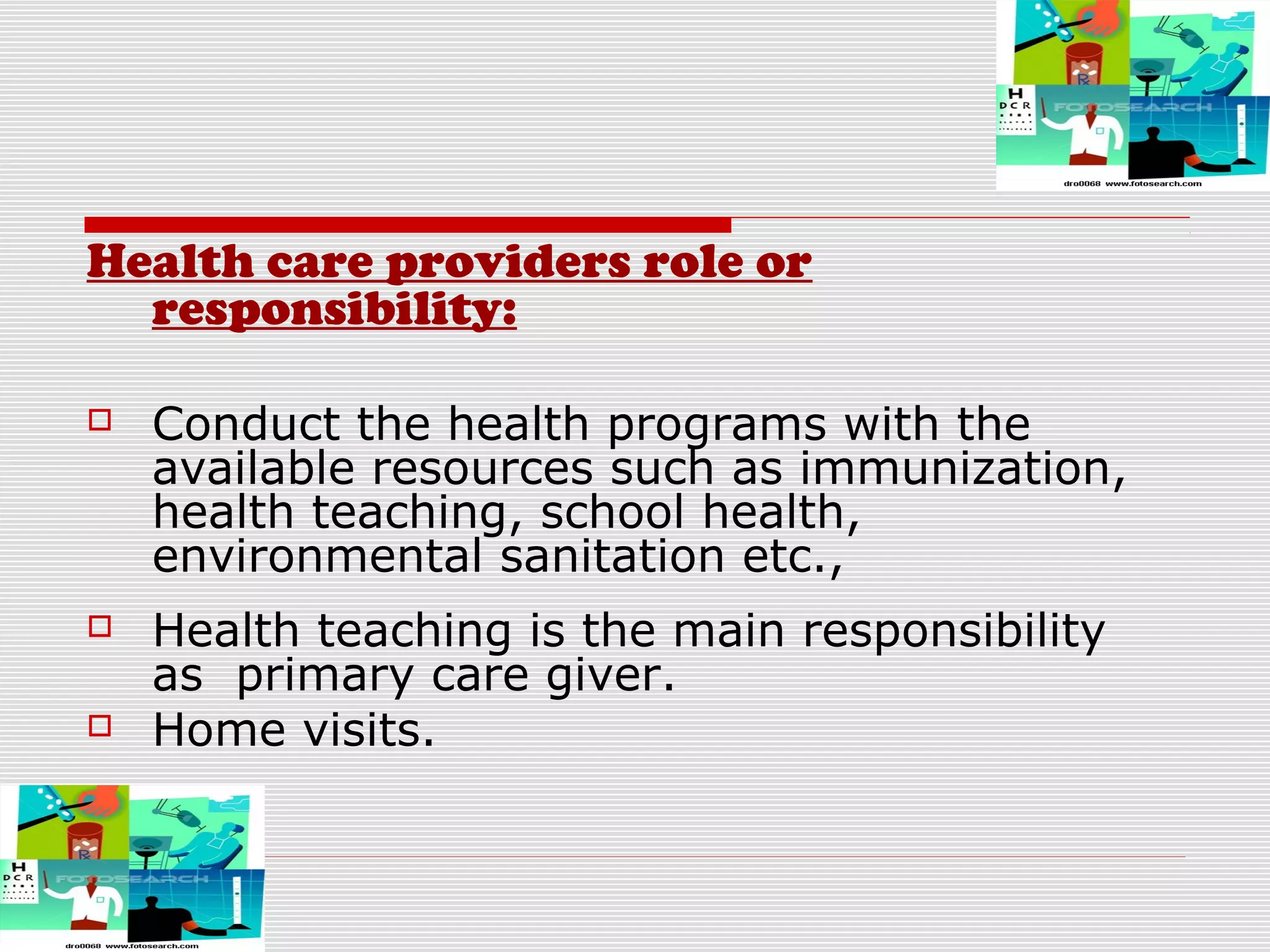 Responsibilities in health care system | PPT